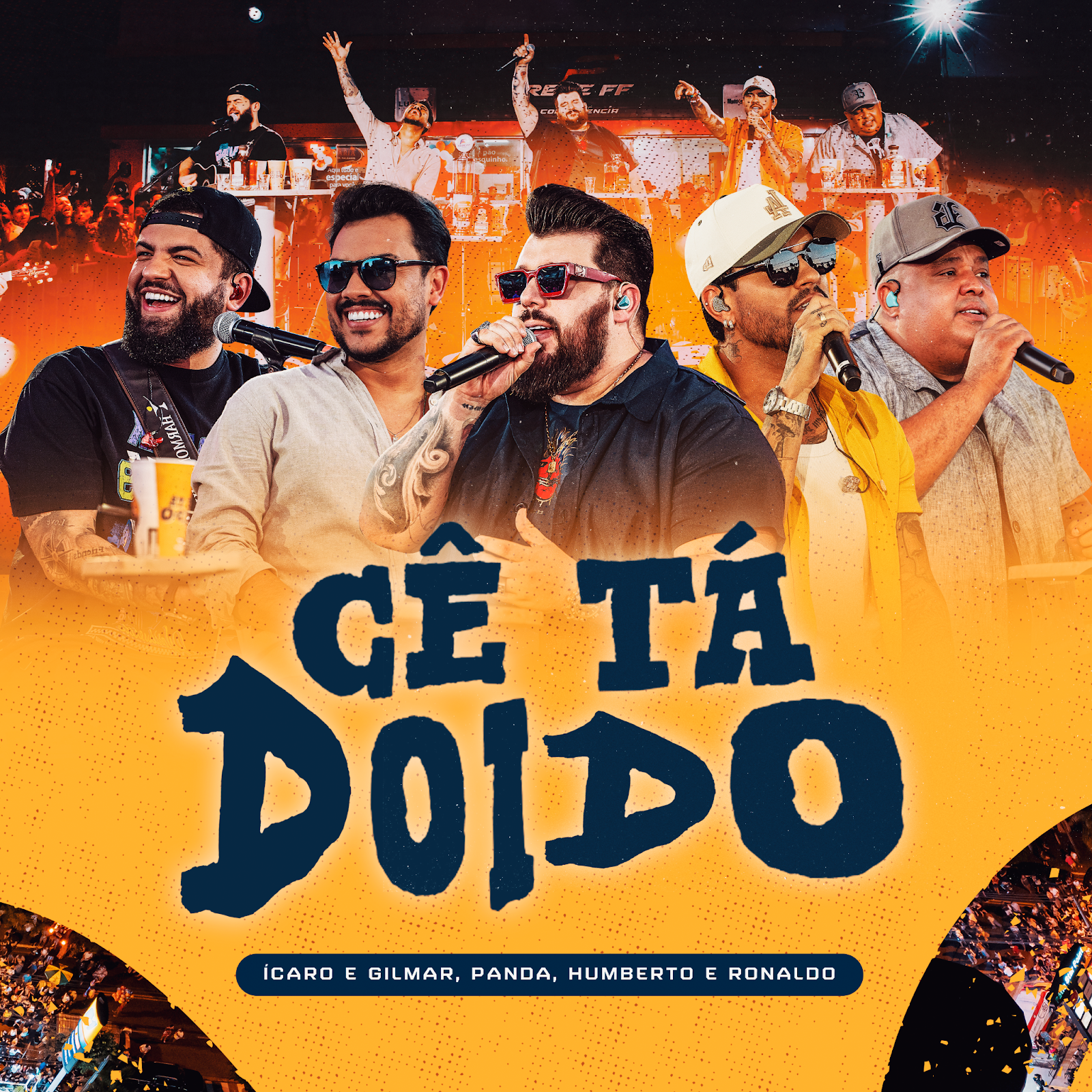 Panda, Humberto & Ronaldo e Ícaro & Gilmar lançam o projeto “CÊ TÁ ...